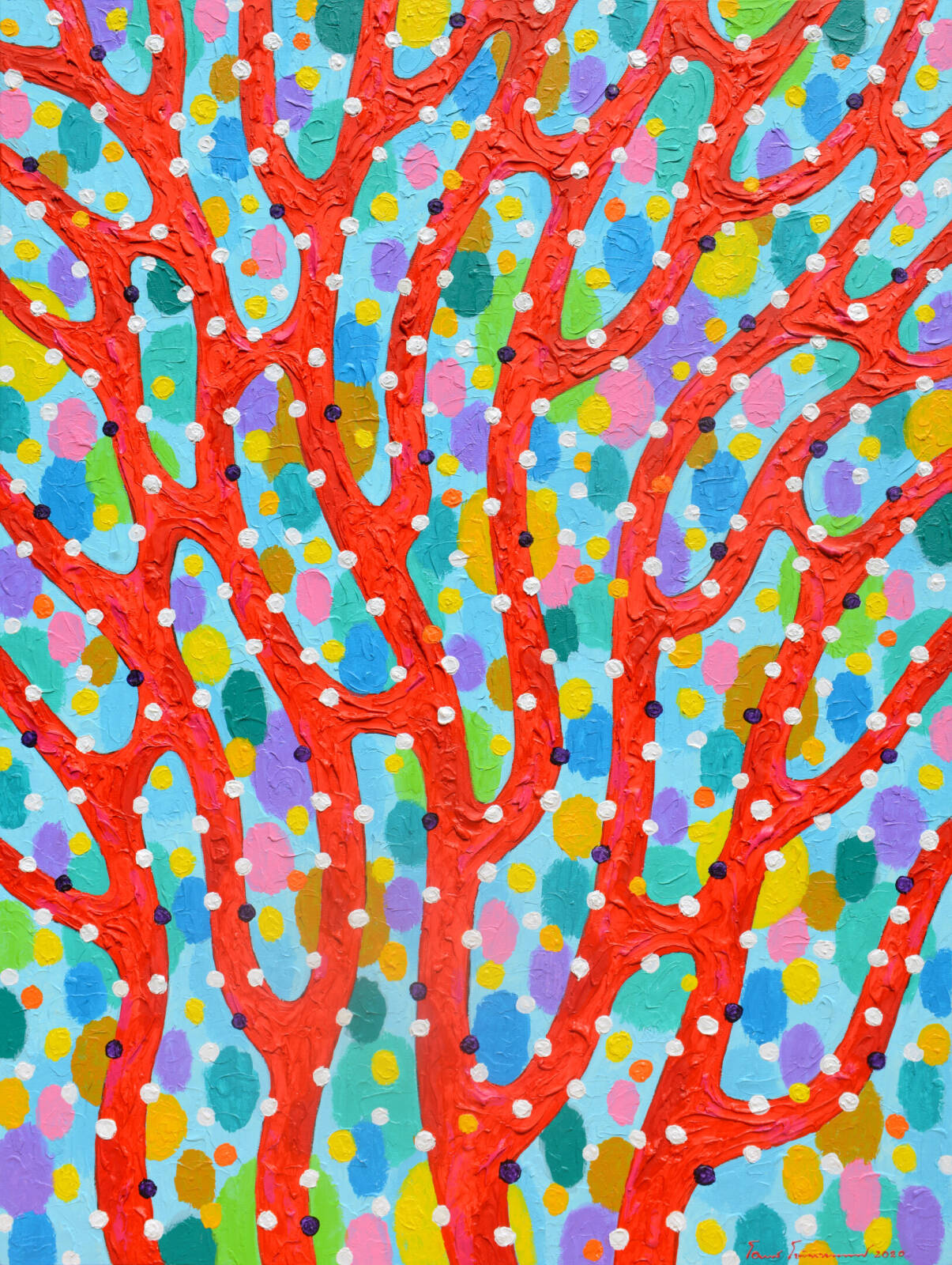 Coral Spawning, 2020 : ARTWORK